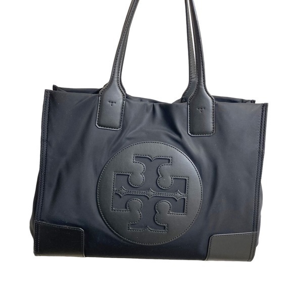 Tory Burch | Bags | Tory Burch Black Ellen Nylon Tote Bag | Poshmark